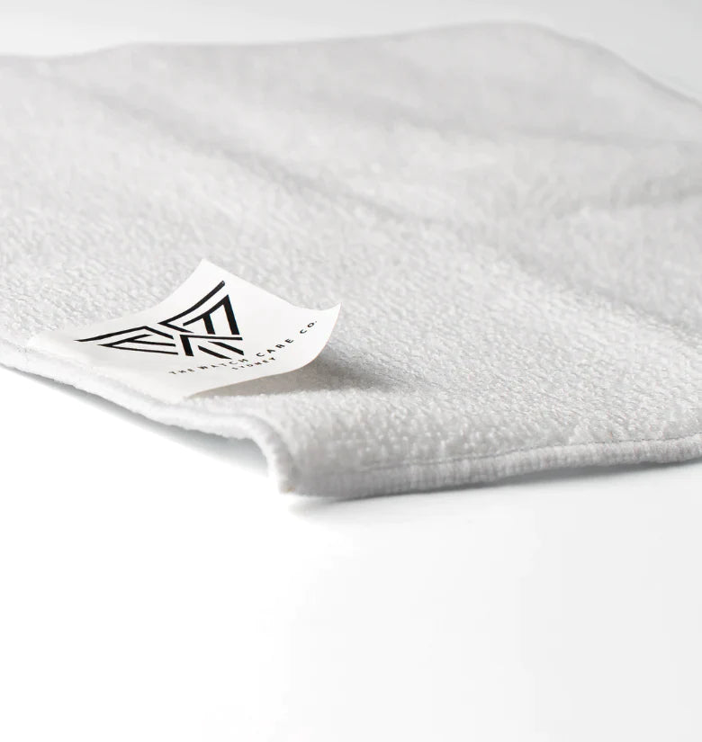 Buy Microfiber Drying Cloth (White) From The Watch Care Company